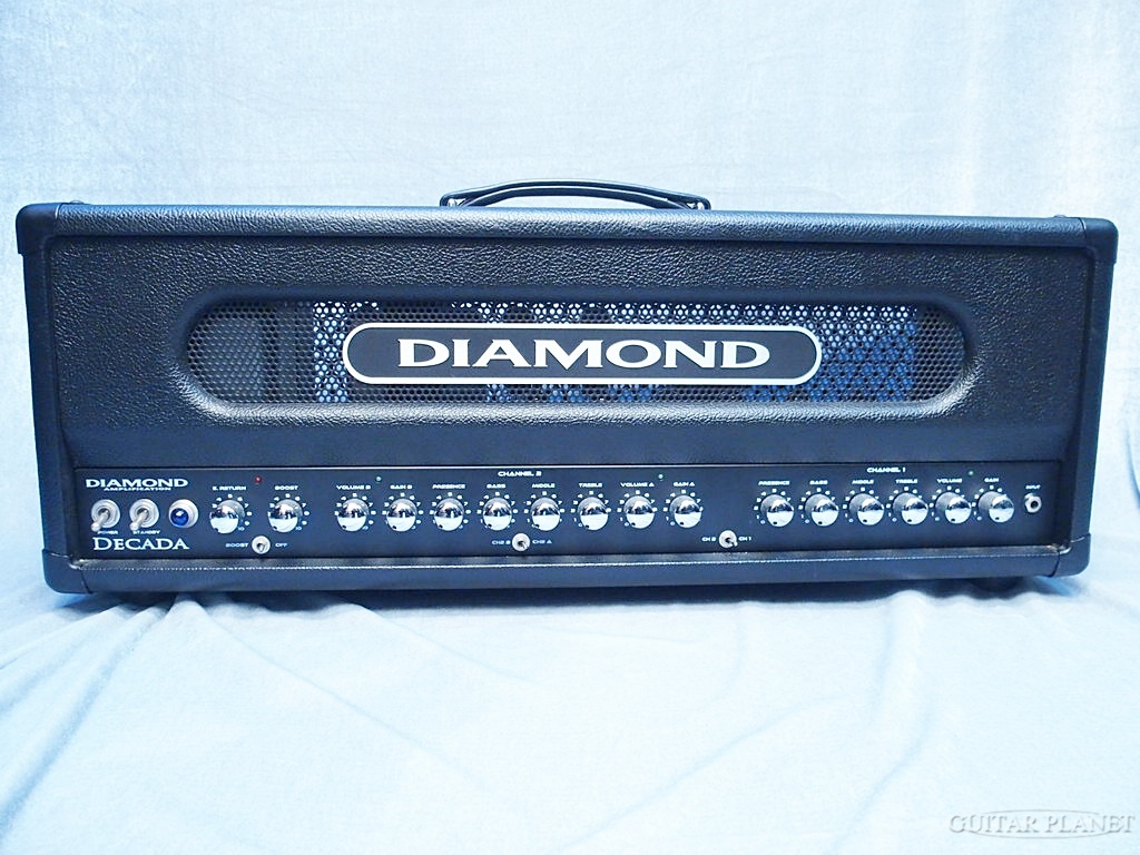 Diamond Amplification DECADA 2009年製【100Wチューブアンプヘッド】【MADE IN USA】（中古）【楽器 ...