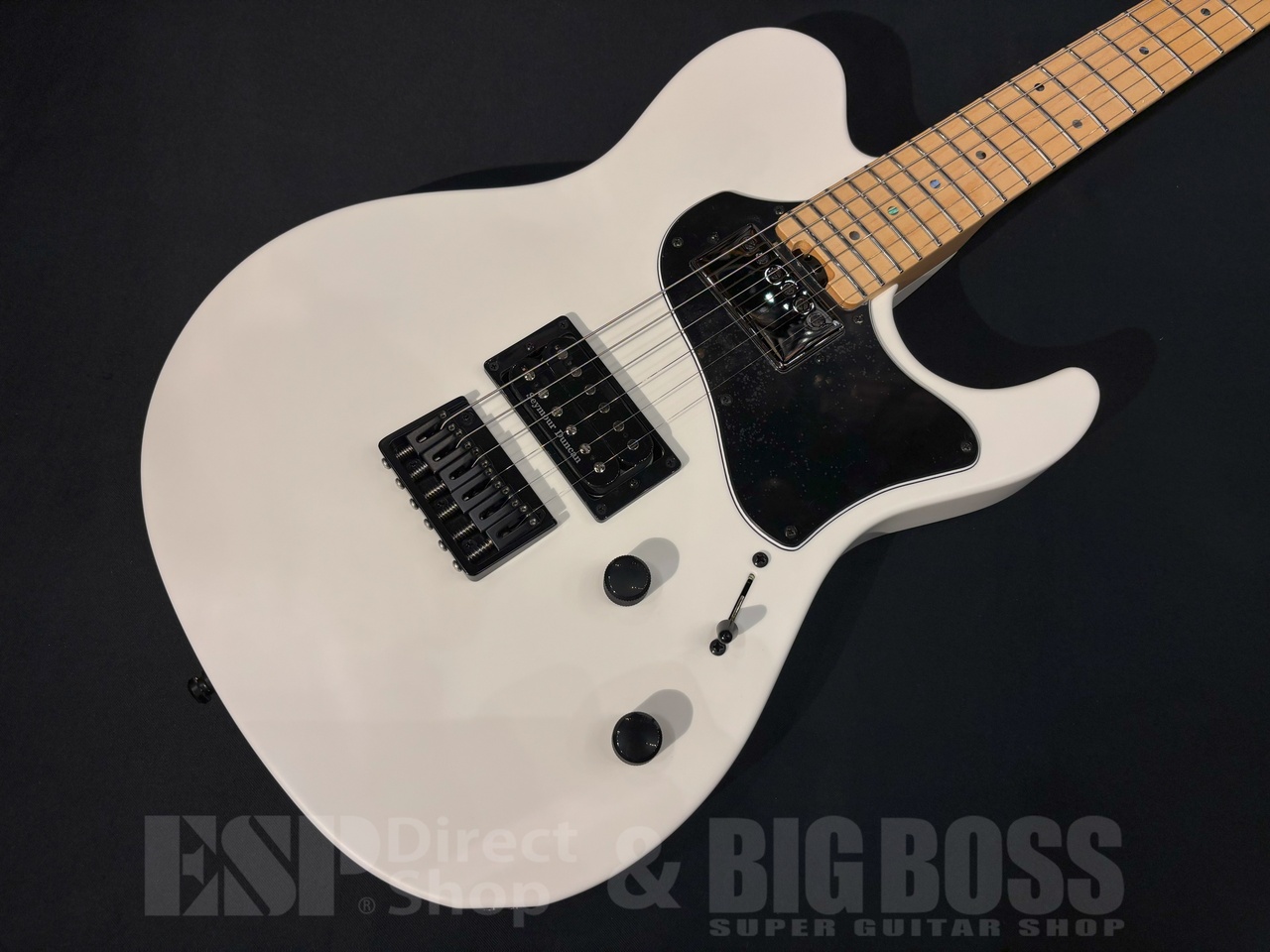 ESP TB SOLID-AS Snow White Satin (Custom Color)（新品/送料無料）【楽器検索デジマート】