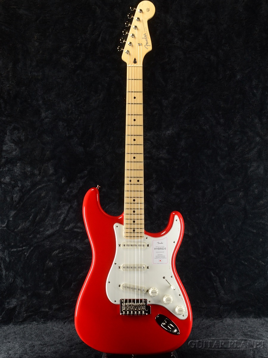 Fender Made In Japan Hybrid II Stratocaster -Modena Red / Maple-【ローン金利0 ...