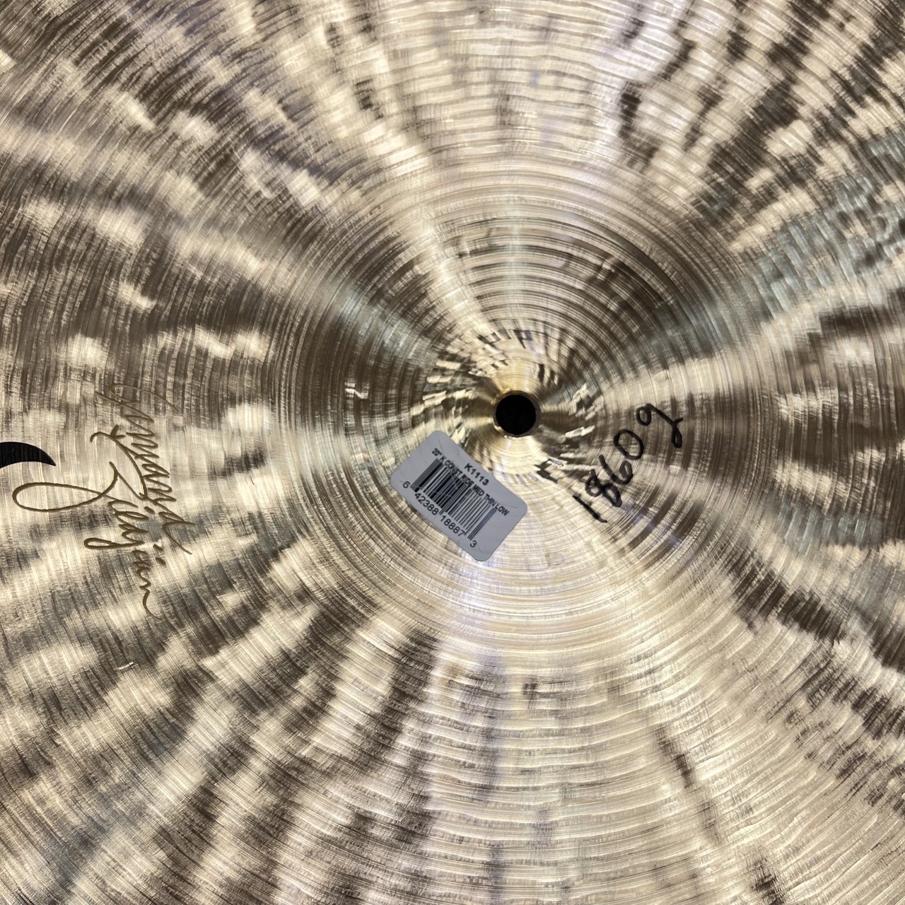 Zildjian K CONSTANTINOPLE 20" Medium Thin Ride Low (1,860g)（新品/送料無料）【楽器検索デジマート】