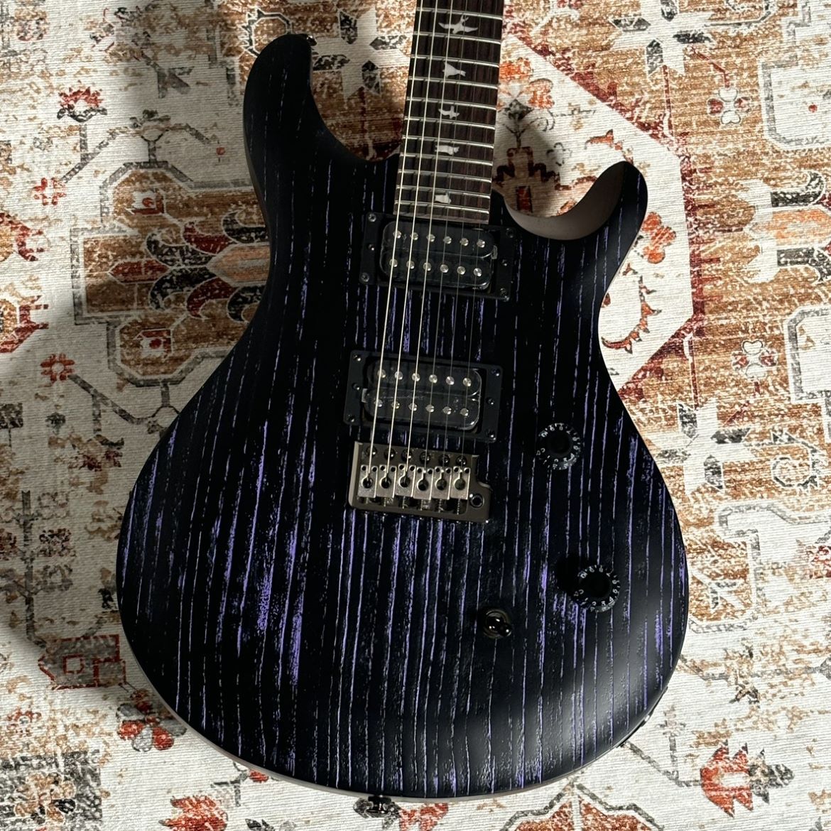 Paul Reed Smith(PRS) SE SWAMP ASH CE24 Sandblasted Purple Limited Edition【3.0kg】（新品/送料無料）【楽器検索デジマート】