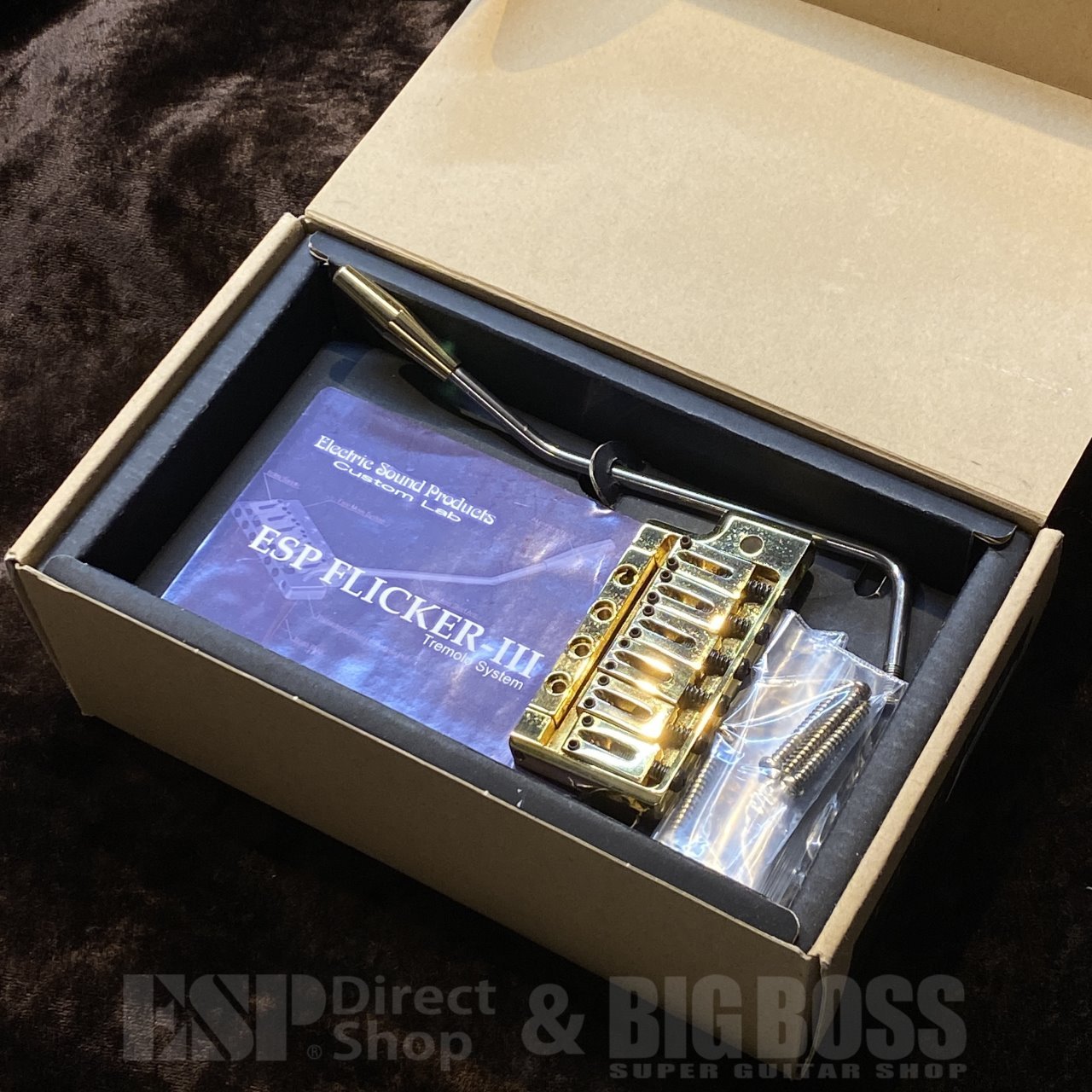 ESP FLICKER-III 【GOLD】（中古/送料無料）【楽器検索デジマート】