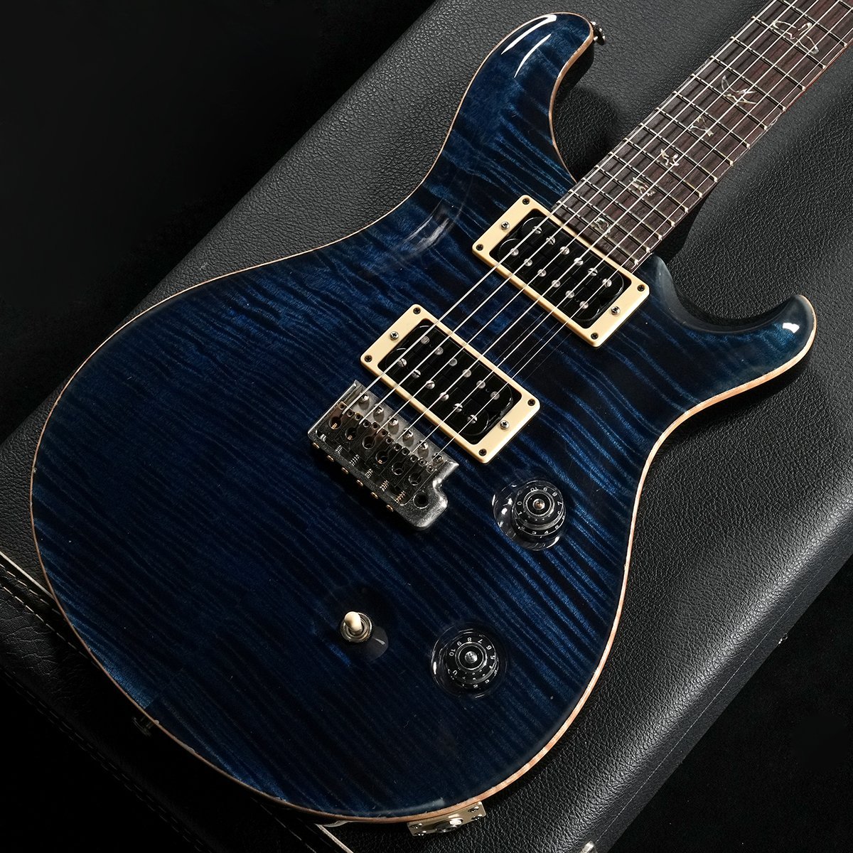 Paul Reed Smith(PRS) 2010 Custom 24 Bird 10Top Whale Blue Wide Thin ...