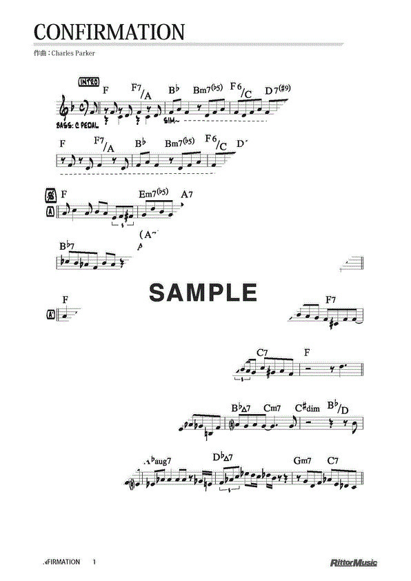 楽譜 Confirmation（新品/送料無料）【楽器検索デジマート】