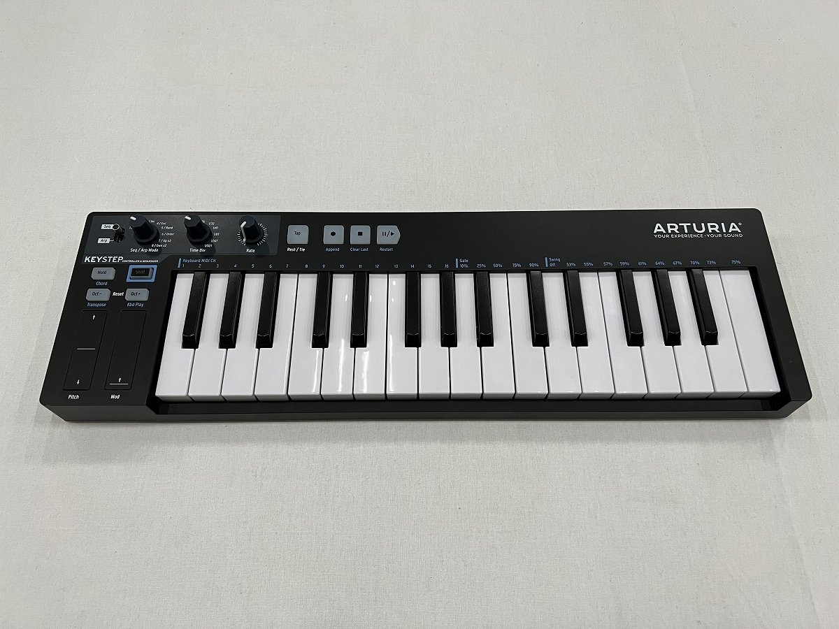 Arturia KEYSTEP BLACK EDITION W/CABLE 【WEBSHOP】（新品特価）【楽器検索デジマート】