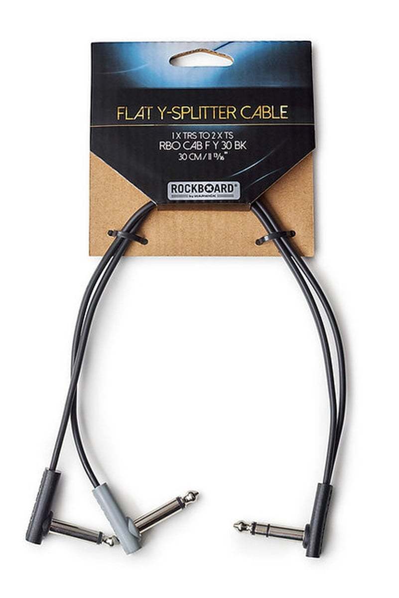 Warwick Rockboard Flat Patch Y Splitter Cable 30 cm Y字ケーブル インサーションケーブル ...