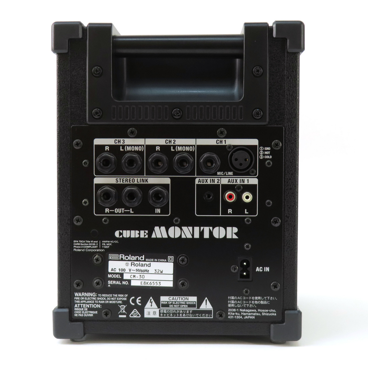 Roland CM-30 CUBE MONITOR（中古/送料無料）【楽器検索デジマート】