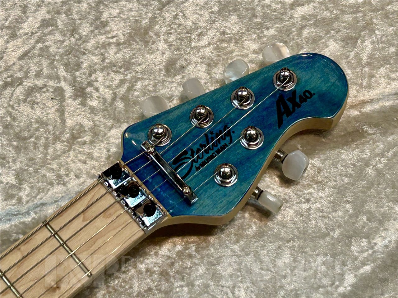 Sterling by MUSIC MAN AX40 (Trans Blue)（新品/送料無料）【楽器検索デジマート】