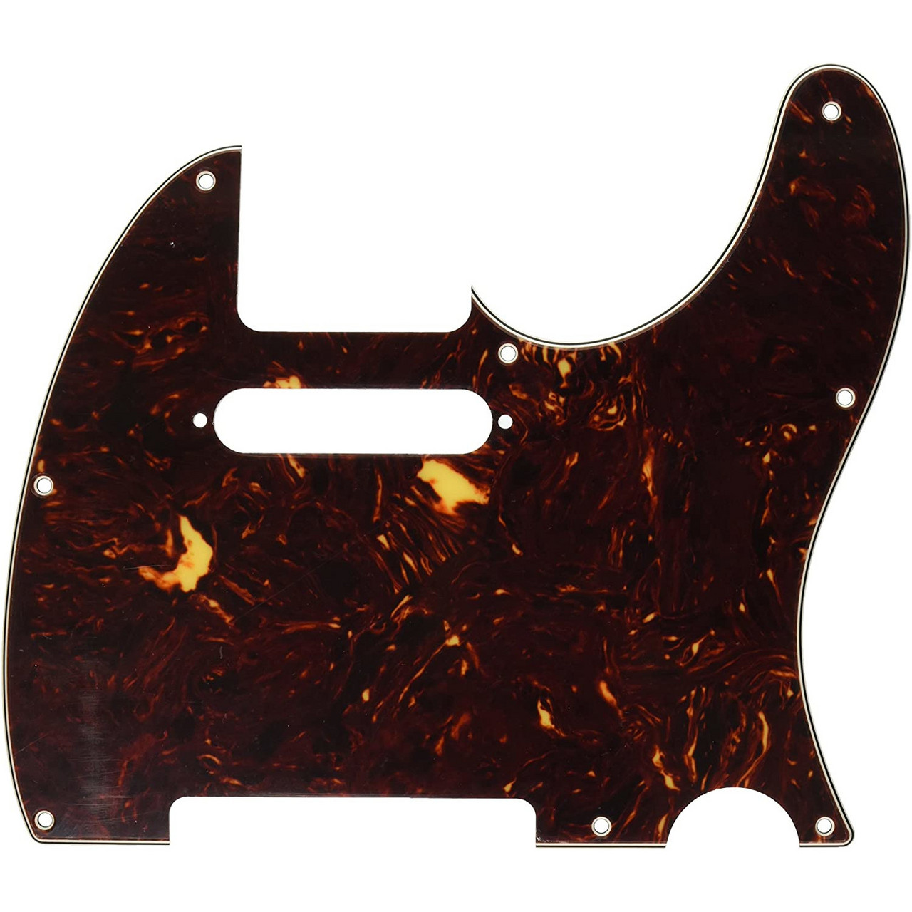 Fender 8-HOLE MOUNT MULTI-PLY TELECASTER PICKGUARDS TORTOISE SHELL ...