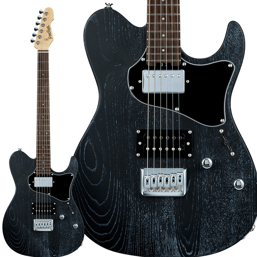 GrassRoots G-THROBBER-DX See Thru Black in White エレキギター（新品/送料無料）【楽器検索デジマート】