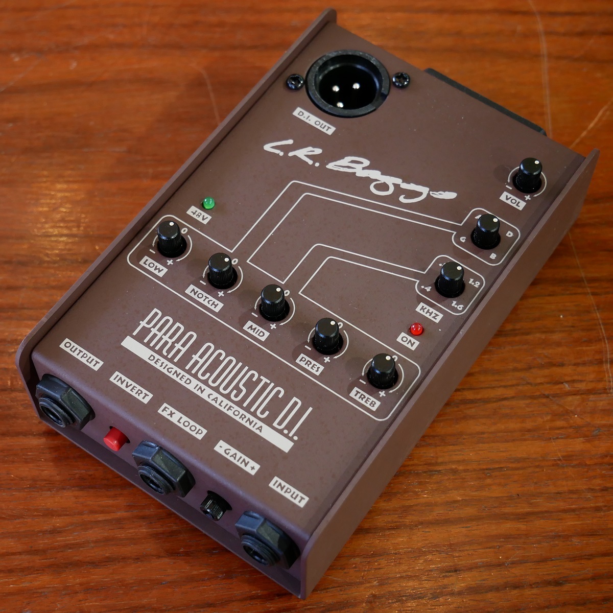 L.R.Baggs Para Acoustic D.I. / Acoustic Guitar Preamp + DI （新品/送料無料）【楽器 ...