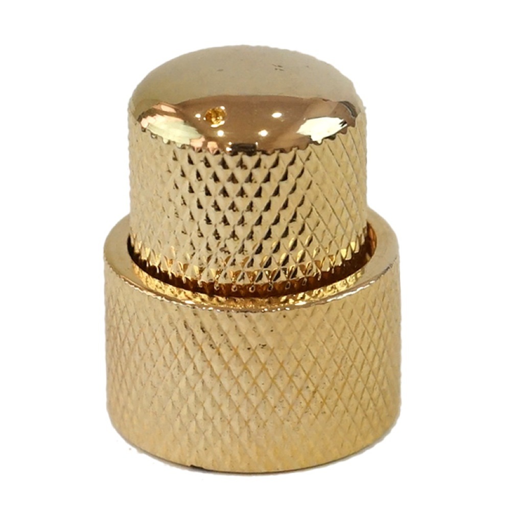 Montreux Dual pot knob set Gold No.1400 ギターパーツ（新品/送料無料）【楽器検索デジマート】