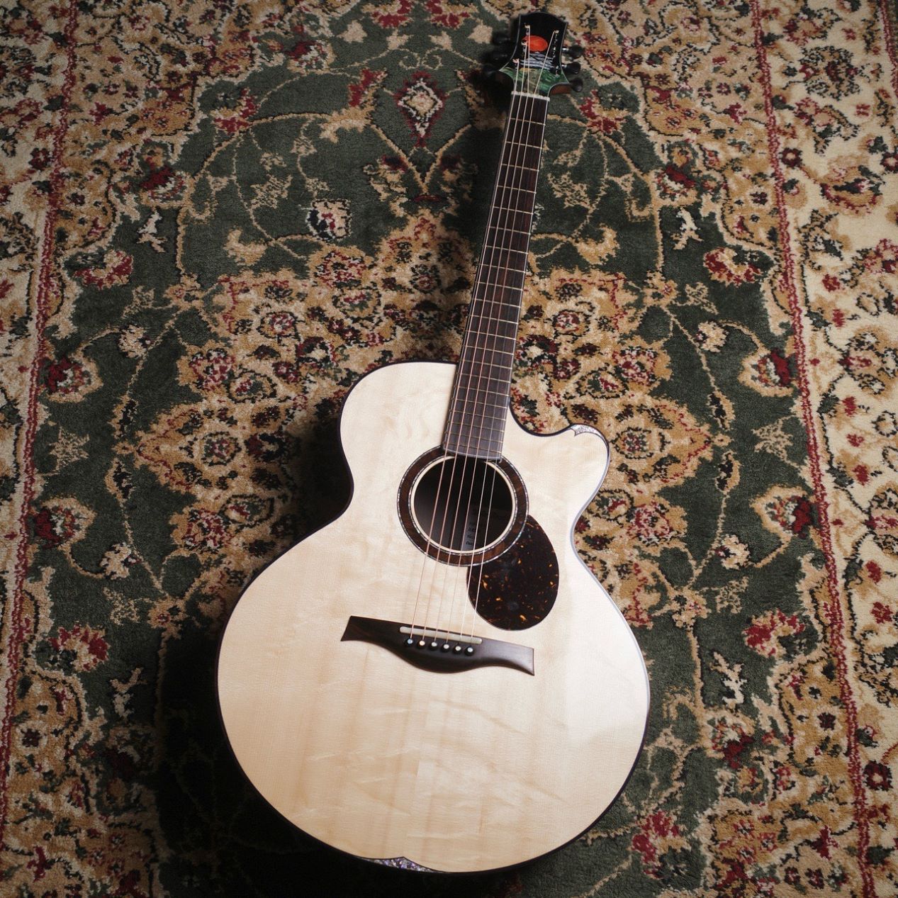 Water Road Guitars Deep Arte Cutaway/Moonlit Castle （新品/送料無料）【楽器検索デジマート】