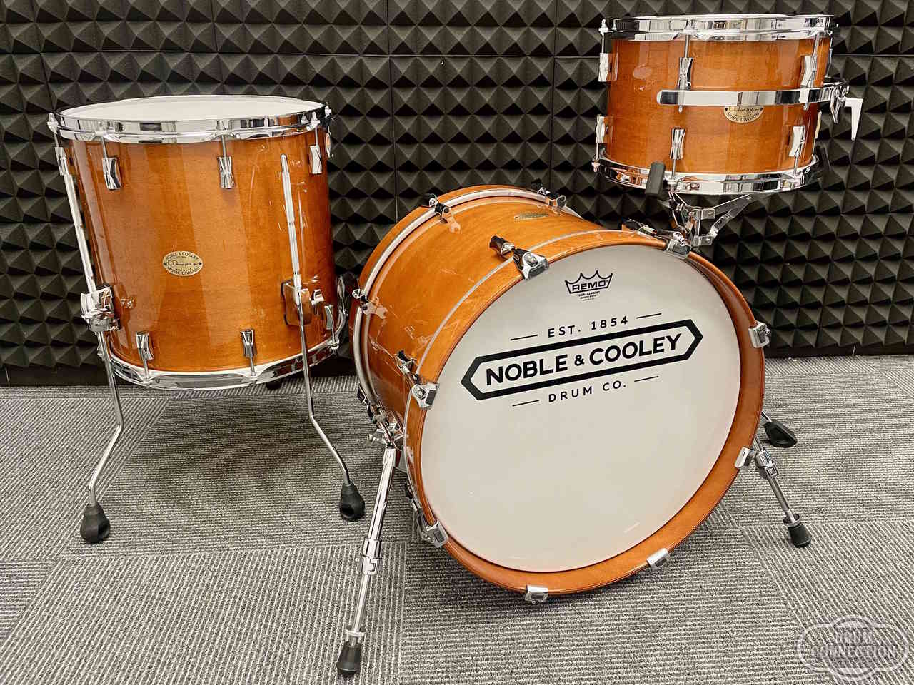 NOBLE & COOLEY 【当店オーダー品】CD Maple 3Pcs Bop Drum Kit～Honey Maple Gloss ...