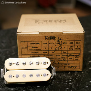 Toneism Pickups VOHB Custom SET (ダブルクリーム) 【当社代表特注品 !! フロント & リアセット】（新品 ...